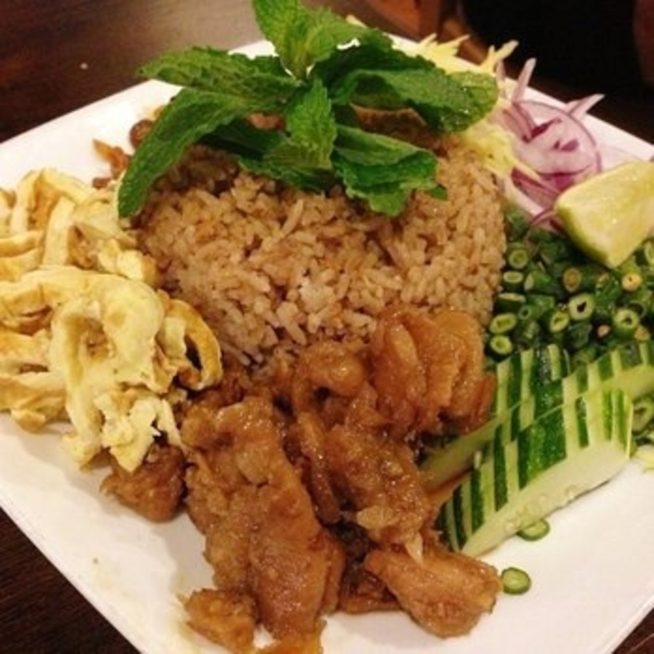 Shrimp fried rice(SRIPRAPHAI THAI RESTAURANT)の口コミ一覧 | おいしい！が増えるグルメアプリ ...