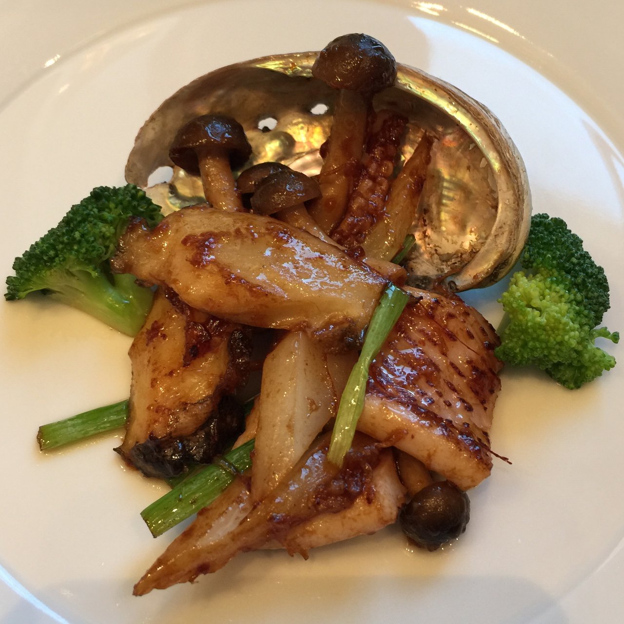 Stir-fried Abalone and Soft-dried Squid/鮑と一夜干し烏賊の炒めもの(mal D'amour)の口コミ ...
