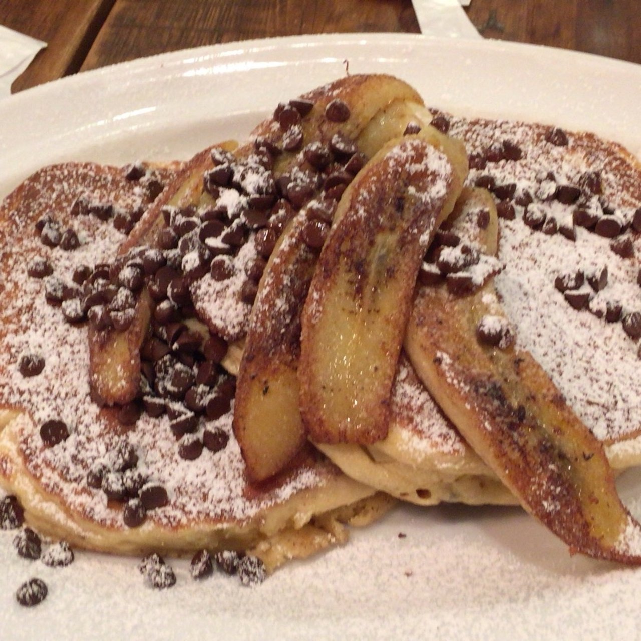チョコチップ＆ソテーバナナパンケーキ(バビーズ ランドマークプラザ （Bubby's）)の口コミ一覧 | おいしい！が増えるグルメアプリ「SARAH」