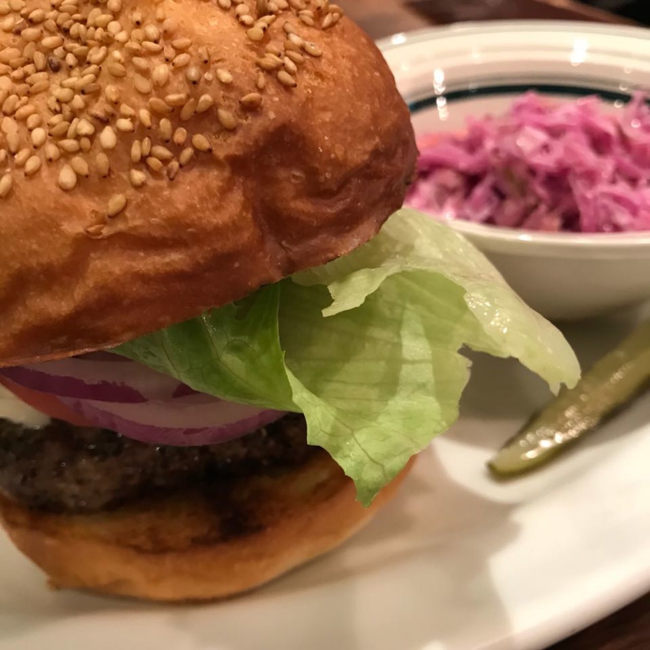 ブルーチーズバーガー(バビーズ ランドマークプラザ （Bubby's）)の口コミ一覧 | おいしい！が増えるグルメアプリ「SARAH」