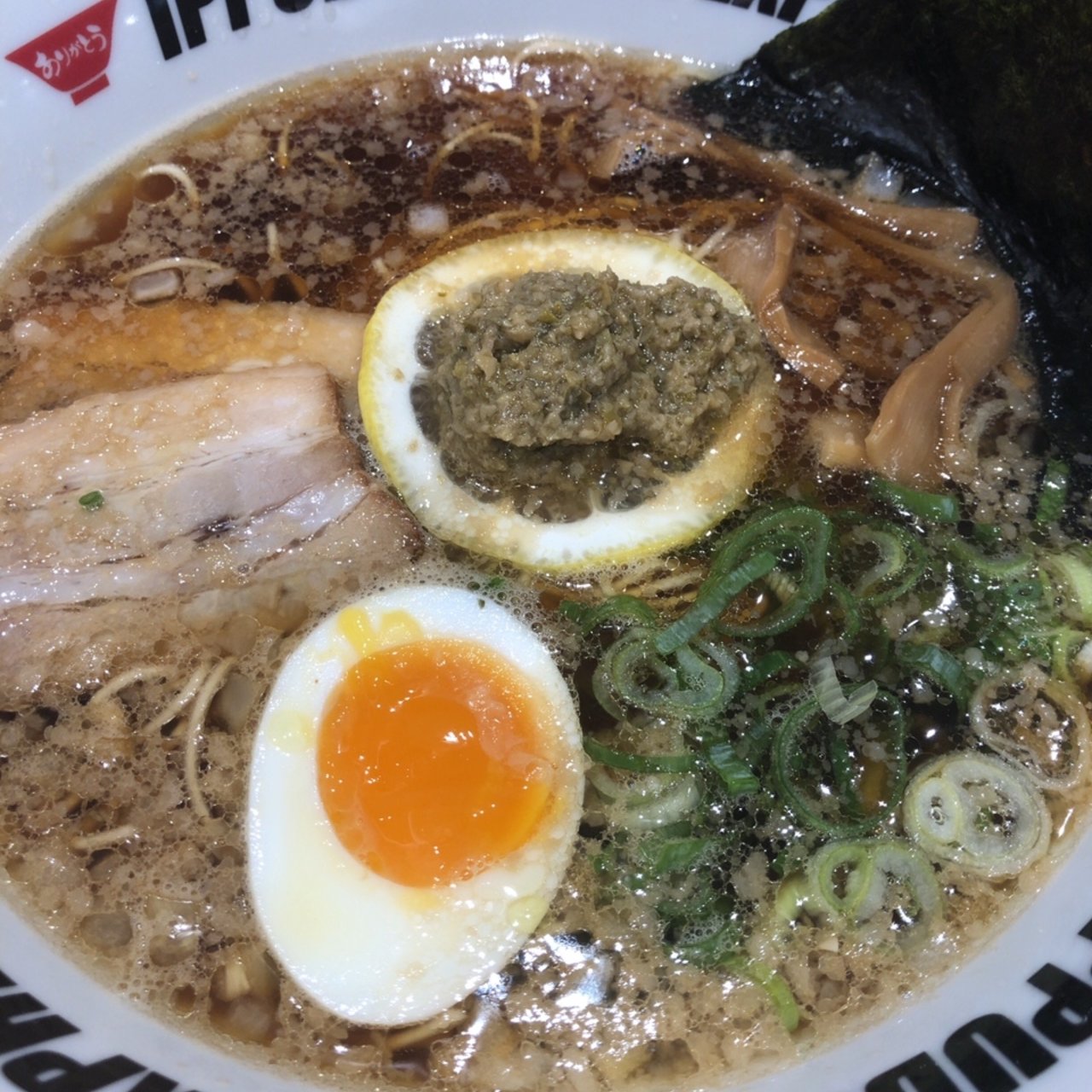 博多流 オリーブ醤油ラーメン(IPPUDO RAMEN EXPRESS ゆめタウン高松店)の口コミ一覧 | おいしい！が増えるグルメアプリ「SARAH」