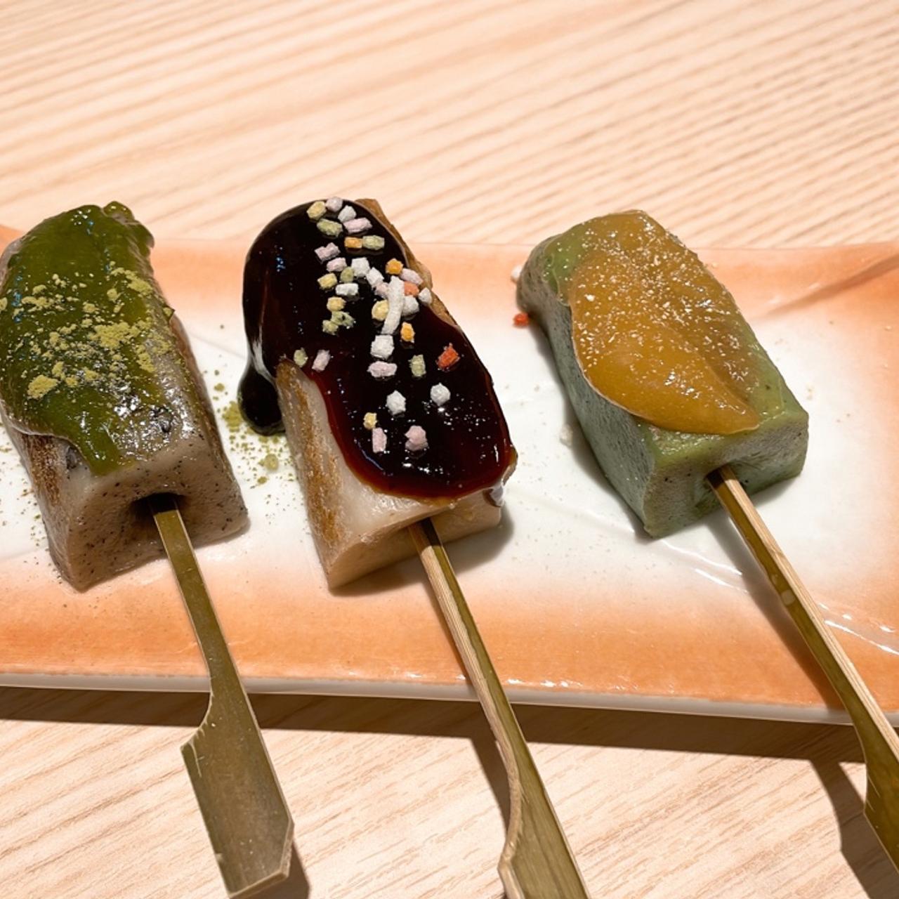 生麩田楽3種盛り(ぎゃあてい )の口コミ一覧 | おいしい！が増えるグルメアプリ「SARAH」