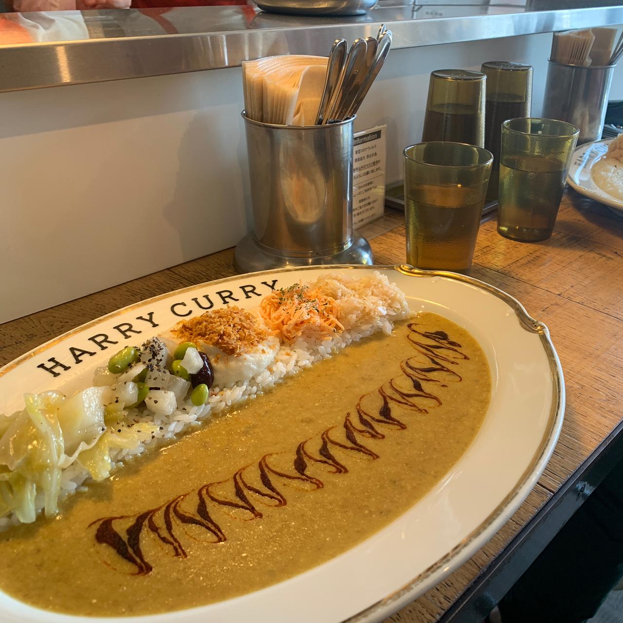 甘口カレー 1辛追加 野菜トッピング(HARRY CURRY ハリーカリー)の口コミ一覧 | おいしい！が増えるグルメアプリ「SARAH」