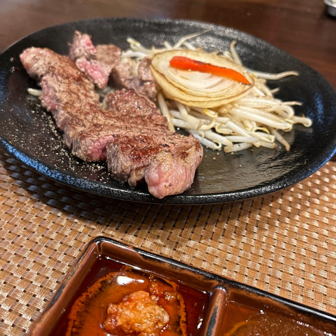 USサーロインステーキ230g(鉄板焼ステーキ 井むら灯)の口コミ一覧 | おいしい！が増えるグルメアプリ「SARAH」