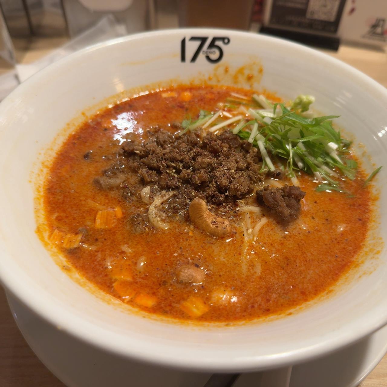 汁あり担担麺（シビれる）(175°DENO担担麺GINZa(175°GINZa))の口コミ一覧 | おいしい！が増えるグルメアプリ「SARAH」